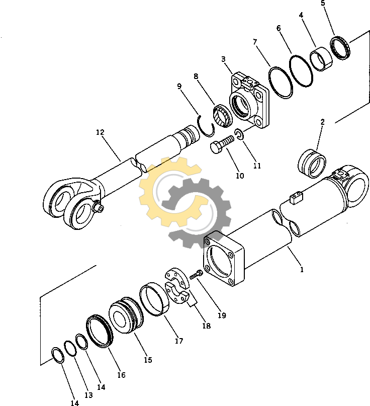 Komatsu 707-27-16490 Cylinder Head - Shop & Supply Co